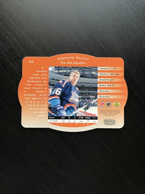 1996-97 UPPER DECK SPx #29 Zigmund Palffy Islanders de New York EUR 1 ...