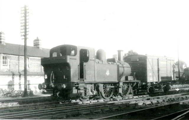 RAILWAY PHOTO GWR 14XX Class 0-4-2T No 1470 at Newton Abbot 1959 by ...