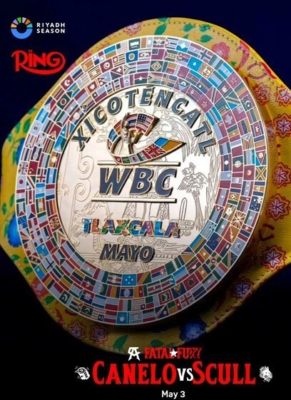 CANELO ALVAREZ VS William Scull (03.05.2025) fight poster 2 - 8" x 12 ...