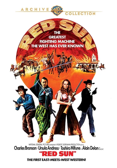RED SUN (DVD) Alain Delon Capucine Charles Bronson Toshiro Mifune (US ...