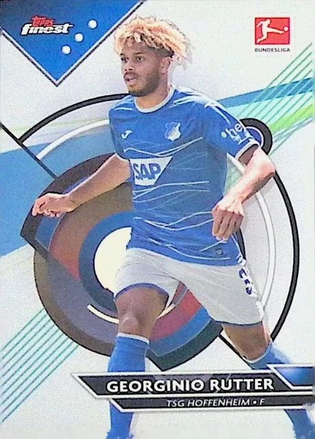 2022-23 TOPPS FINEST Bundesliga TSG Hoffenheim Georginio Rutter EUR 1 ...