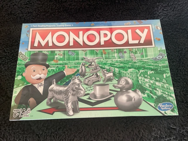 HASBRO MONOPOLY CLASSIC Edition Family Board Game Genuine NEW SEALED IN ...