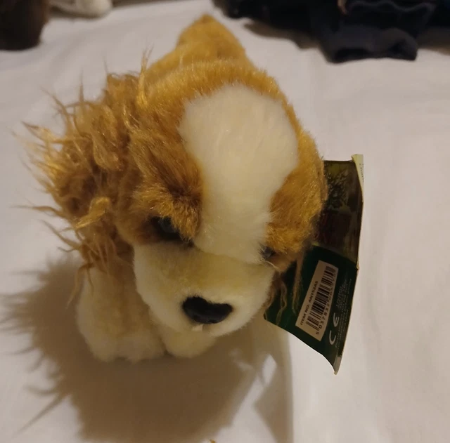 LIVING NATURE KING Charles Spaniel Puppy Plush Toy Dog NPUKCharity Sale ...