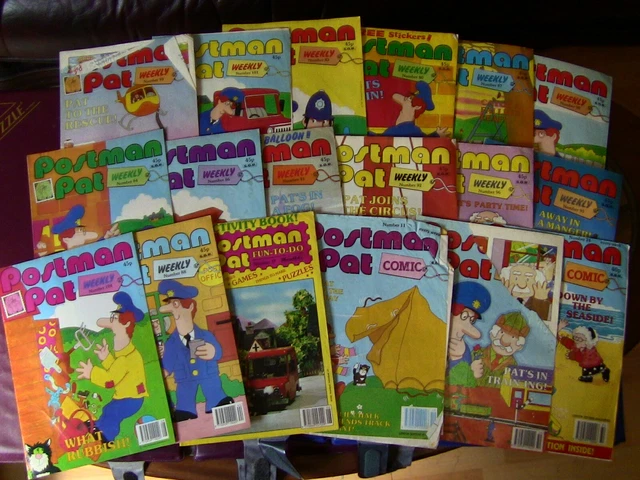 BUNDLE OF VINTAGE postman pat comics 1990-92 £50.00 - PicClick UK