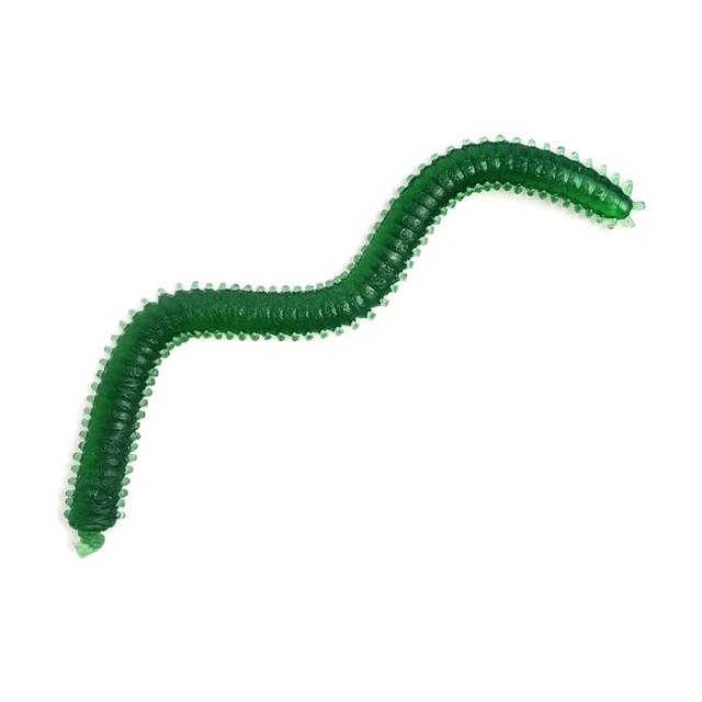 LONG LASTING CENTIPEDE Worm Bait for Fishing 50pcs 5 5cm Artificial ...