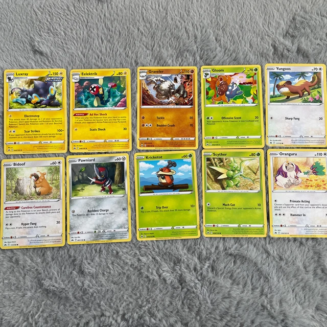 POKÉMON CARDS BUNDLE 2023 crown zenith set common/uncommon/rare pack ...