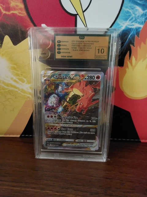 OG GRADED 10 Pokemon Ultra Premium Collection Charizard Vstar Black ...