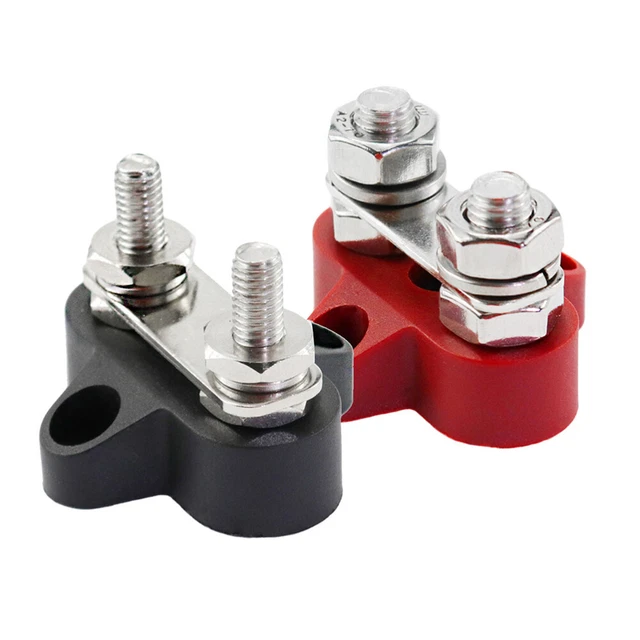 STUD TERMINAL BLOCK Power Distribution Heavy-Duty Terminals £16.47 ...