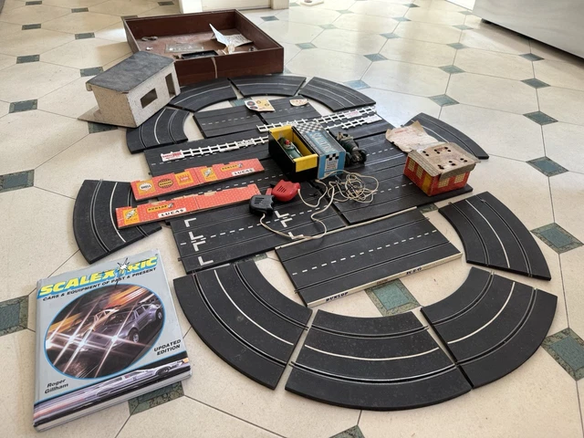 EARLY SCALEXTRIC MODEL Car And Race Track Set £56.55 - PicClick UK