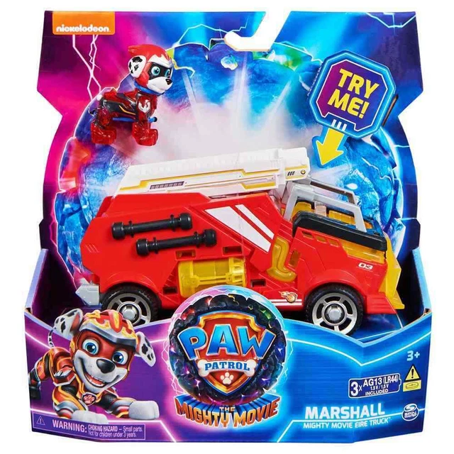 PAW PATROL THE Mighty Movie Marshall Fire Truck £22.01 - PicClick UK