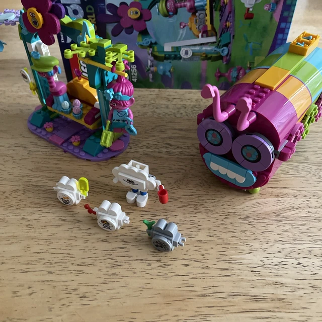 LEGO TROLLS WORLD Tour: Rainbow Caterbus (41256)-100% Complete Retired ...