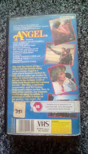 ANGEL THORN EMI Cliff Gorman Susan Tyrrell Dick Shawn Pal Vhs Video Ex ...