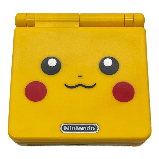 NINTENDO GAMEBOY ADVANCE SP Pikachu Edition AGS-001 XJH11928216 From ...