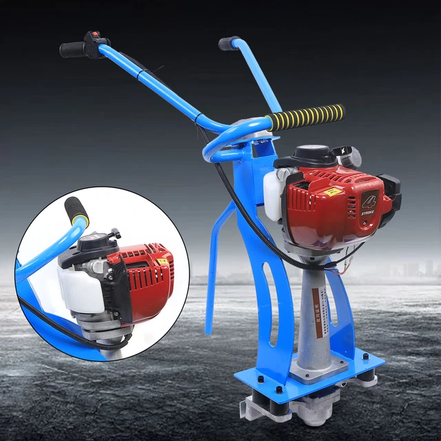 4 STROKE EASY Screed Concrete Vibrating Tamp Beam Finisher w/ Emergency ...