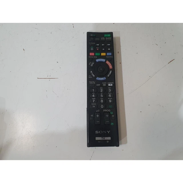 SONY REMOTE CONTROL Black Wireless Infrared Handheld Ergonomic for Sony ...