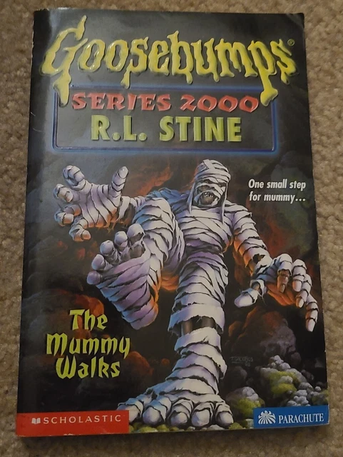 R.L. STINE GOOSEBUMPS series 2000 The Mummy Walks book #16 vintage ...