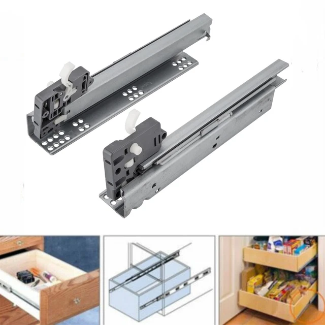 DRAWER FULL PULL-OUT 250mm-700mm soft close heavy-duty pull-out drawer ...