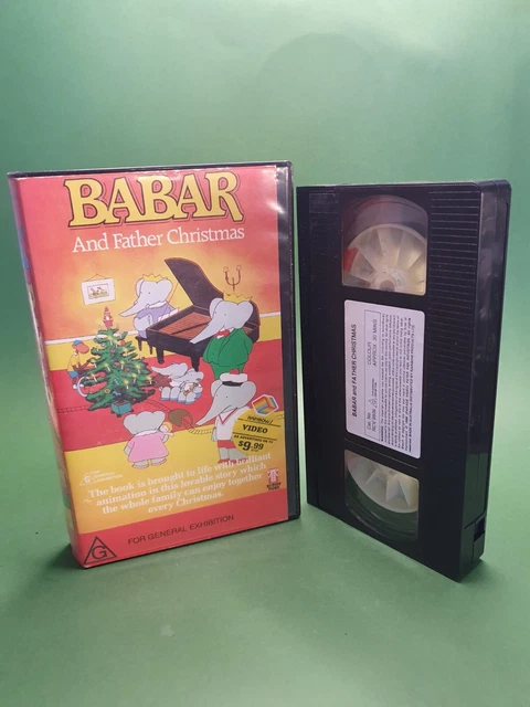 VINTAGE VHS BABAR & FATHER CHRISTMAS! $4.99 - PicClick AU