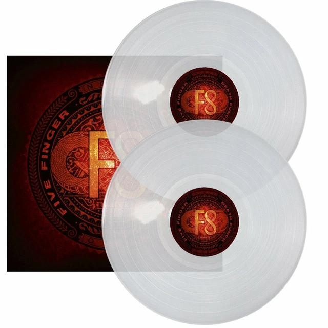 FIVE FINGER DEATH Punch - F8 - Clear Vinyl - Limited To 500 Copies ...