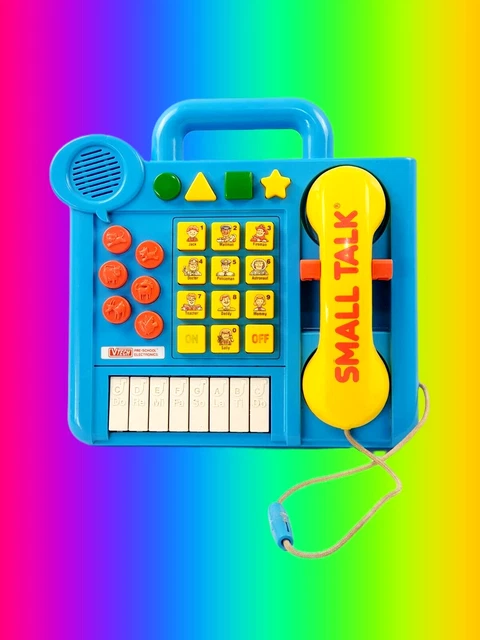 VTECH SMALL TALK Electronic Talking Activity Center 1988 $45.00 ...