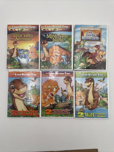 8 LAND BEFORE TIME DVD Lot Mysterious Island, Double Feature Adventure ...
