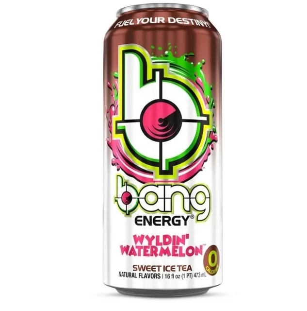 BANG ENERGY DRINK, Wyldin', Liquid, Watermelon, 12 (16oz $19.00 - PicClick