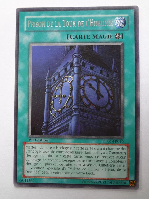 CARTE YU-GI-OH! PRISON de la Tour de l'Horloge 1st DP05 FR016 Rare EUR 5,00 - PicClick FR