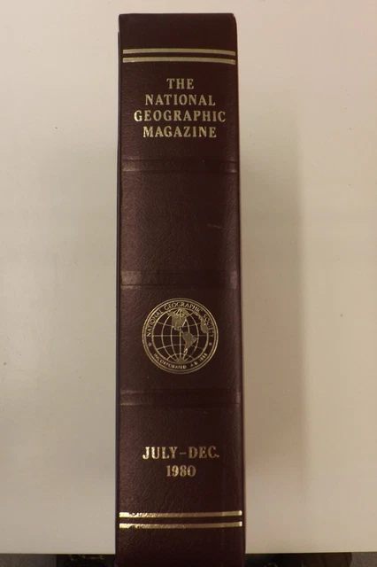 SIX COPIES THE National Geographic Magazine 1980 July August September ...