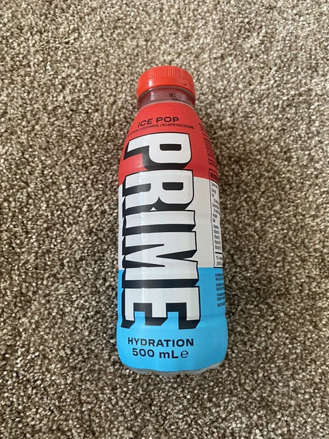 Prime Hydration Energy Drink 500ml Logan Paul And Ksi Ice Pop Flavour £10