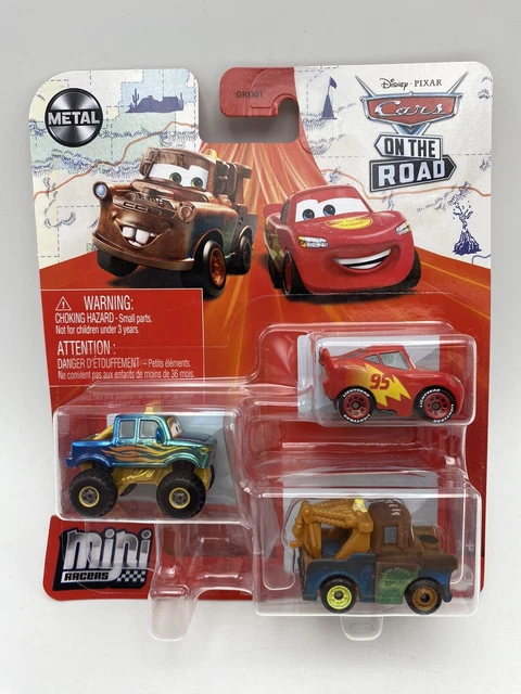 DISNEY PIXAR CARS Ivy, Road Trip Lightning McQueen, Mater Mini Racers ...