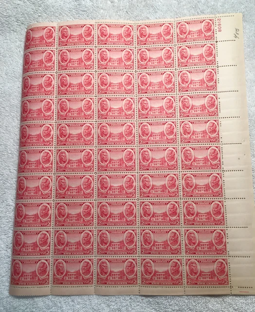 JACKSON/SCOTT US POSTAGE Stamp Sheet 2c GTC $19.99 - PicClick