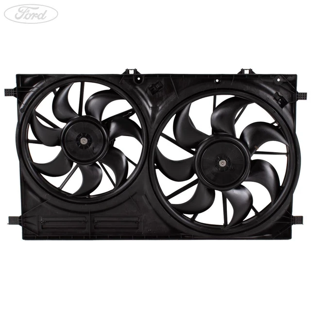 ORIGINAL FORD TRANSIT Mk8 Custom Motor Zwillingsventilator & Gehäuse ...