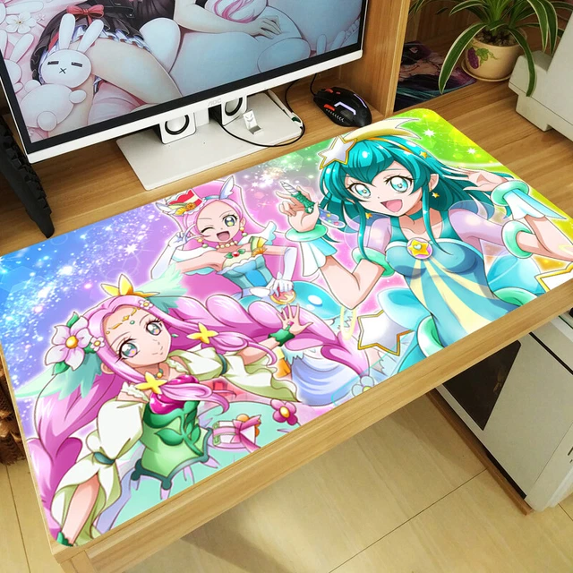 STAR TWINKLE PRECURE Pretty Cure Anime Mouse Pad Large Keyboard Mice ...