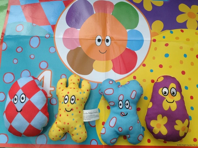IN THE NIGHT Garden Throw and Count Haahoo Haa Hoo Game - Complete ...