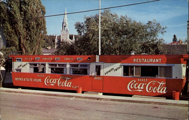 COCA-COLA BAS-CÔTÉ CHEZ Charlot Bic Rimouski Quebec Carte Postale EUR ...