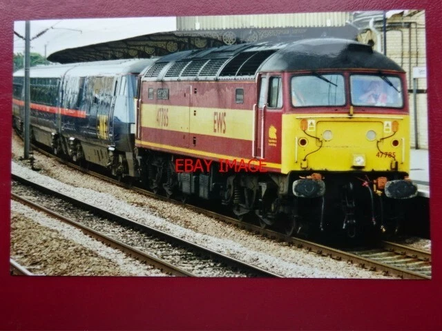 PHOTO BR Class 47 Loco No 47785 At Retford Raiwlay Station Ews Livery £ ...