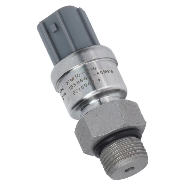 EXCAVATOR SENSORS KM10-P16 40Mpa High Pressure Sensor For KATO HD450 ...