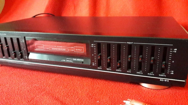 FISHER EQ 914 Stereo Graphic Equalizer Studio Standard, Klassiker EUR ...