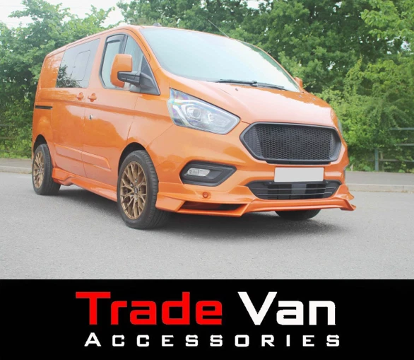 FORD TRANSIT CUSTOM 2018-23 RS-22 Front Bumper Spoiler £199.99 ...