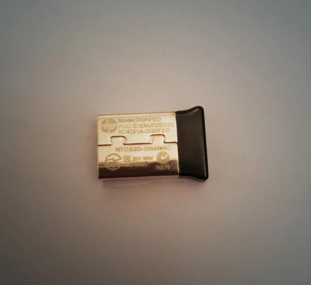 GENUINE HP LINK-5 MICRO DONGLE DGRFEO USB Adapter Nano Dongle Receiver ...