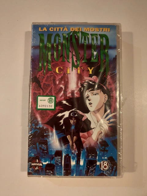 MONSTER CITY LA Citta' Dei Mostri - Vhs Manga Video Nuova Sigillata ...