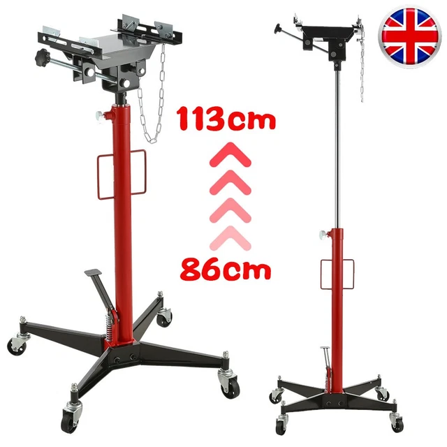 TRANSMISSION JACK 500KG Double Stage Heavy Duty Hydraulic Gearbox ...