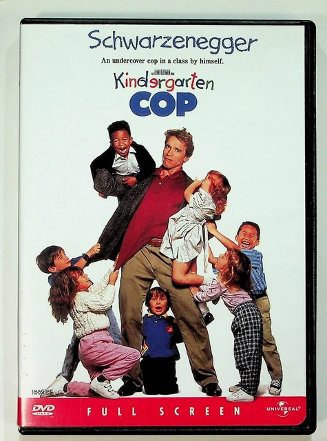 KINDERGARTEN COP DVD 1990 Arnold Schwarzenegger Ivan Reitman £9.10 ...