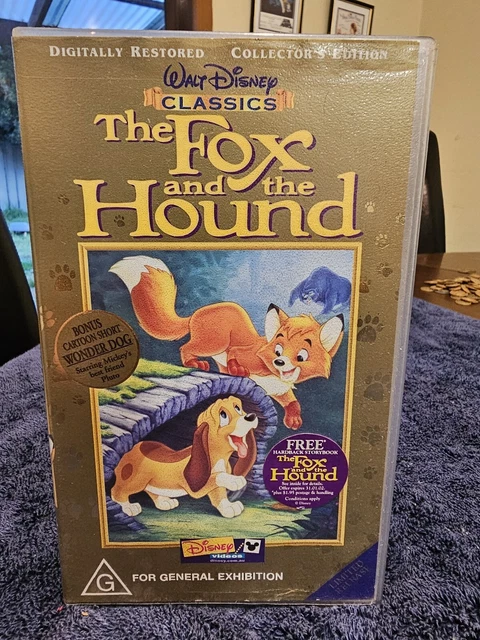 WALT DISNEY CLASSICS - The Fox And The Hound - VHS includes bonus ...