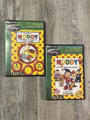NODDY CD-ROM LETS Get Ready for School and The Magic Of Toytown 3-6 age ...