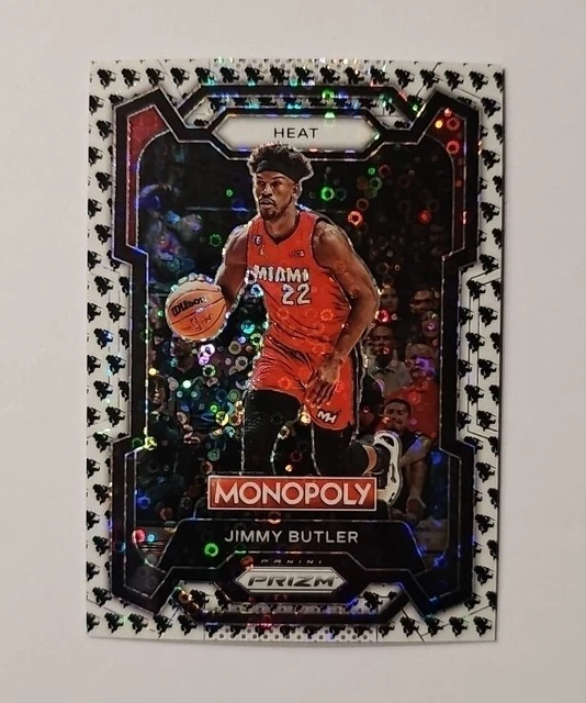 2023-24 PANINI PRIZM Monopoly JIMMY BUTLER Running Mr. Monopoly *Heat ...