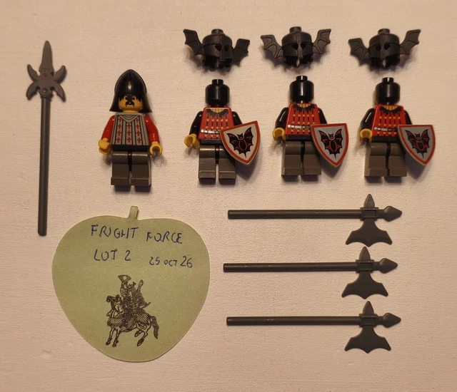 LEGO CASTLE: FRIGHT Knights - Fright Force Lot 2 OPP 100% Original Brand EUR 19,99 - PicClick IT