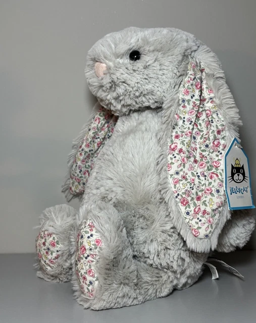 JELLYCAT MEDIUM BLOSSOM Silver Bunny (with tags) (retired) £42.30 ...