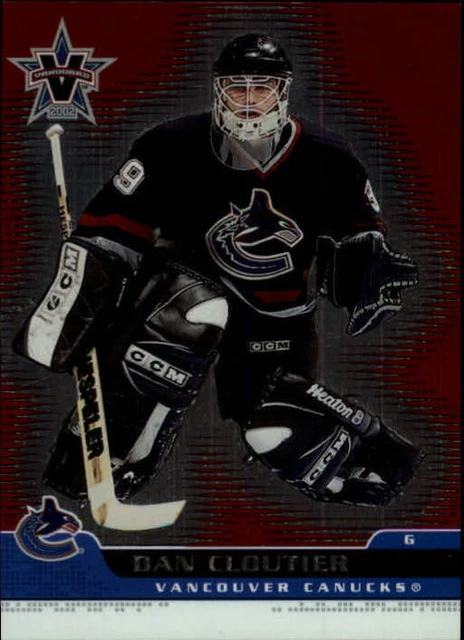 CARTE DE HOCKEY 2001-02 Vanguard Canucks #95 Dan Cloutier EUR 2,21 ...