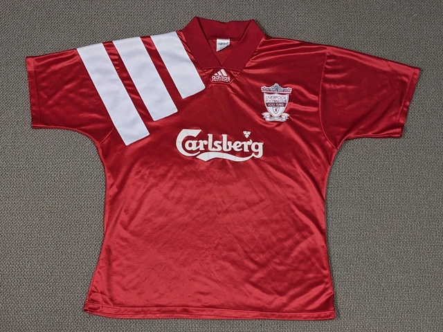 LIVERPOOL FC HOME 1992/1993 Football Shirt Adult Large 42-44" Original ...